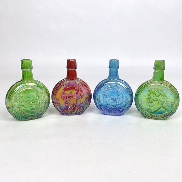 Wheaton | Accents | Vtg Set Of 4 Wheaton Glass Presidential ...